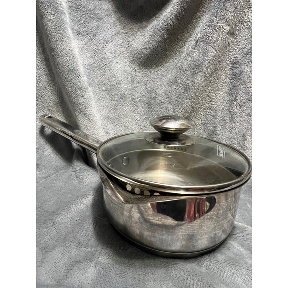 Wearever | Kitchen | Vintage Wearever Stainless Steel Saucepan 5 Qt ...